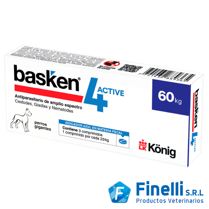 KONIG - BASKEN 4 ACTIVE PERROS GIGANTES 60 Kg - Finelli